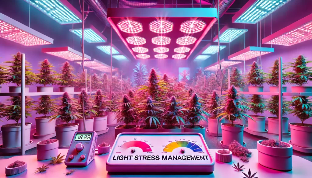 How to control Light Stress in Cannabis cultivation – Pink House