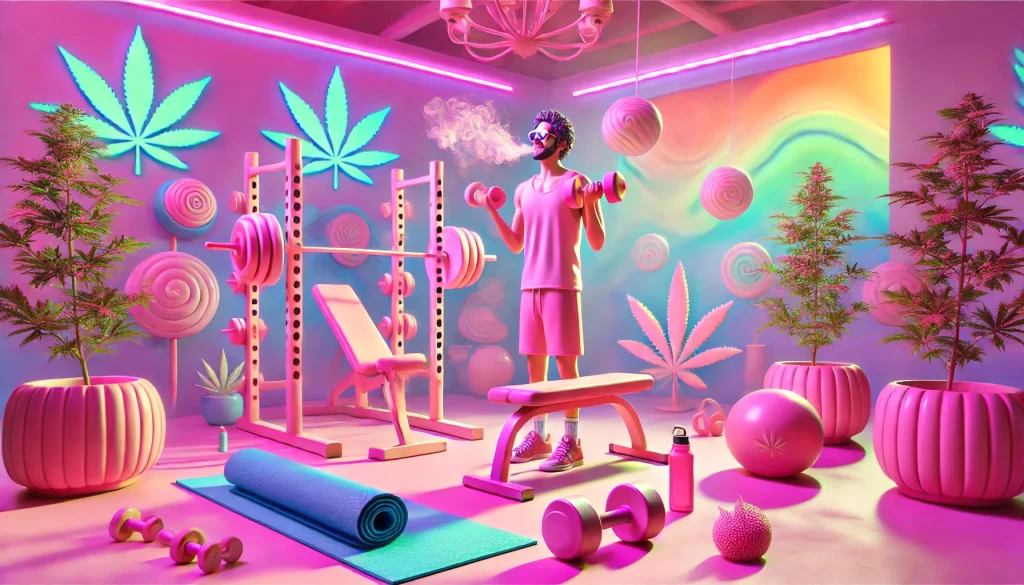 Gymming while High on Cannabis: What you need to know – Pink House