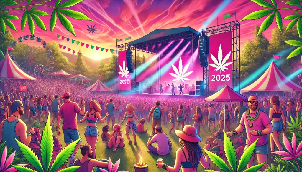 Top Cannabis-Friendly Music Festivals to Experience in 2025 – Pink House