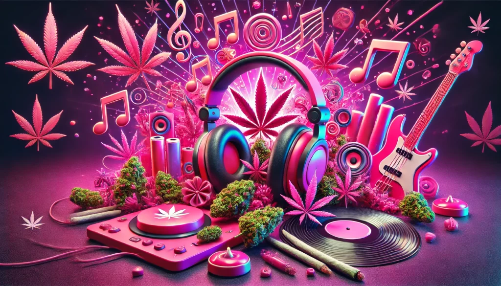 Weed Tunes: The Best Combinations of Marijuana & Music – Pink House